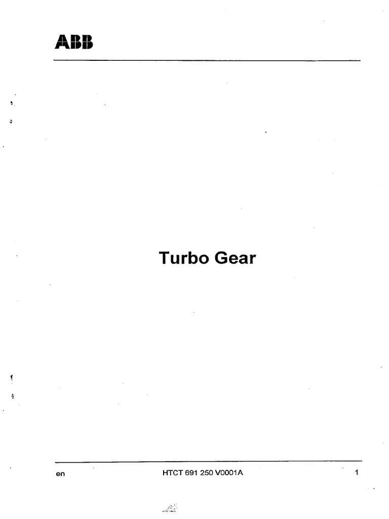 Turbo Gear | PDF