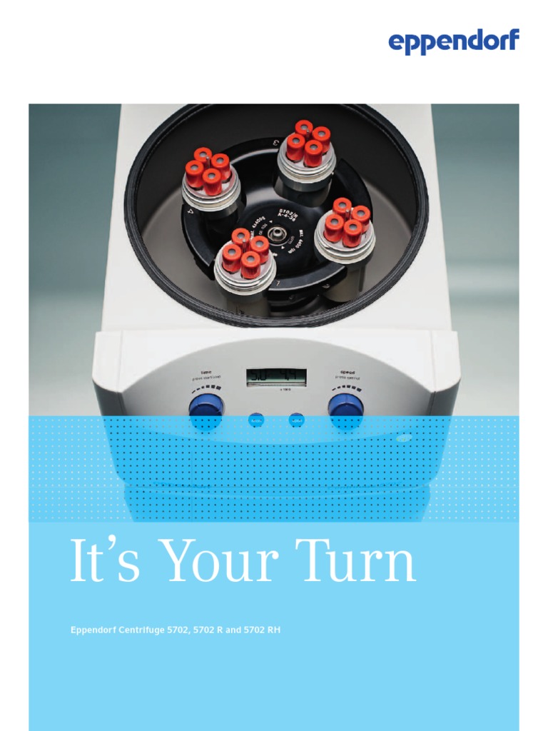 Brosur Centrifuge 5702 | PDF | Mechanical Engineering | Equipment