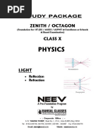 Aakash Physics Module 1 | PDF | Light | Mirror
