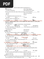 ENGLISH EXERCISE For FINAL EXAM S3 | PDF