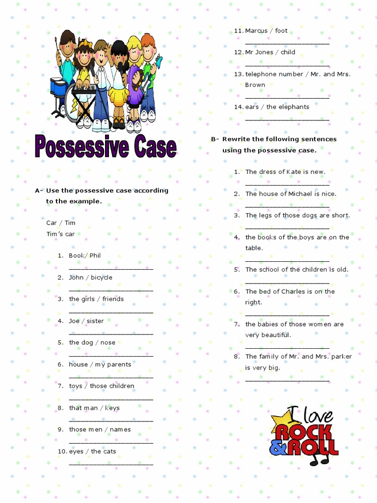 Possessive Case | PDF
