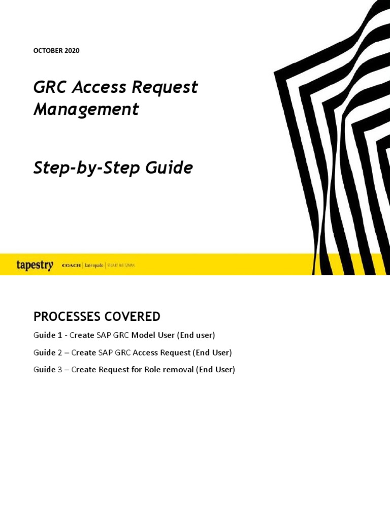 SAP GRC User Guide | PDF