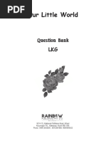 LKG Math Question Paper | PDF