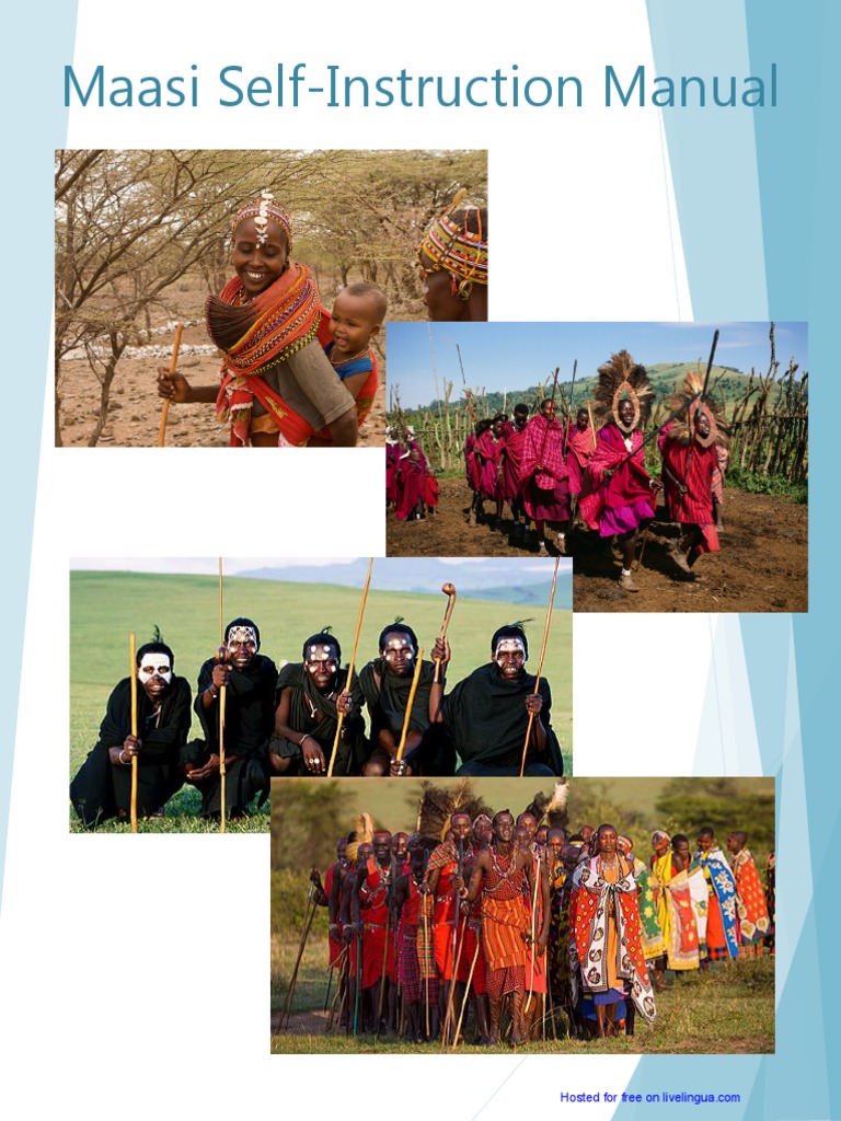 Maa Manual | PDF | Stress (Linguistics) | Syllable