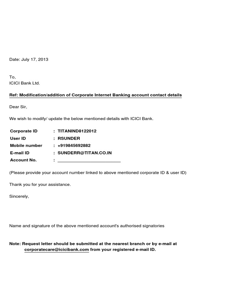 Contact Details Form | PDF