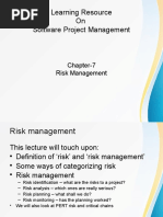 PMP Study Sheet | PDF | Risk | Risk Management