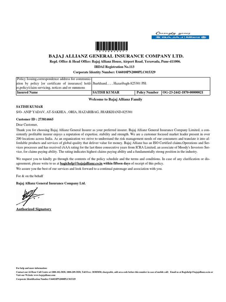 Car Insurance Confirmation | PDF | Insurance | Vehicle Insurance
