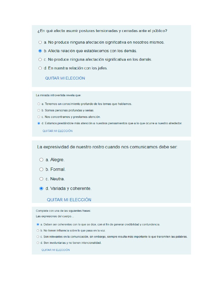 Lenguaje Claro - Respuestas MODULO 4 | PDF