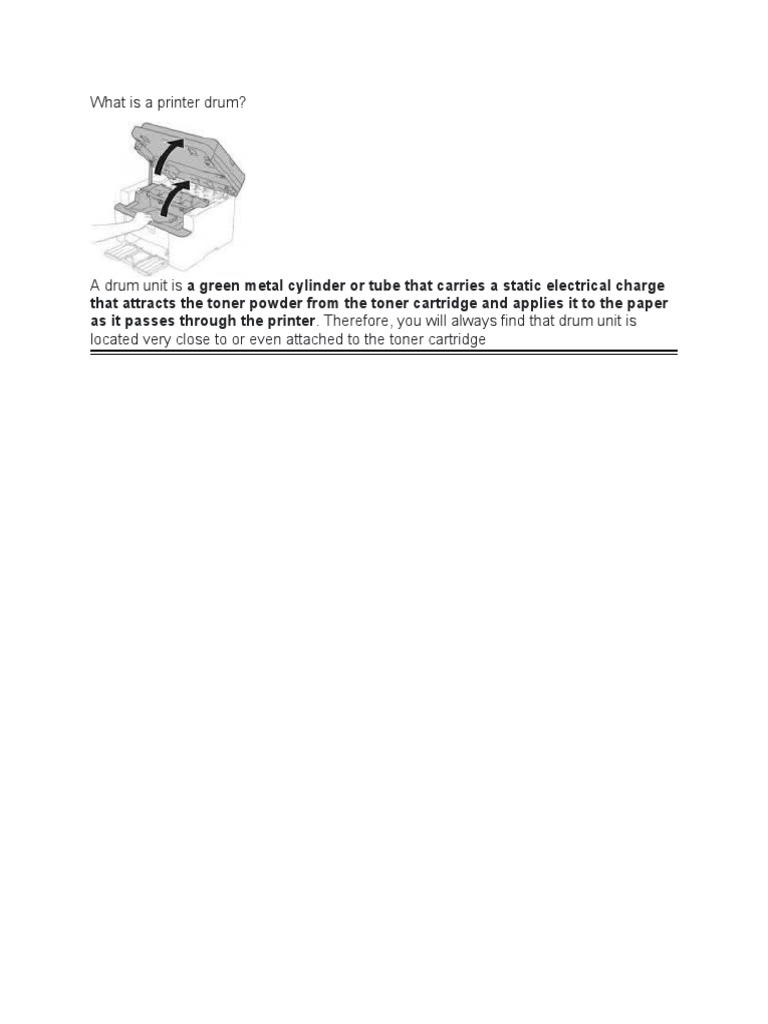 Understanding Printer Drum Units | PDF