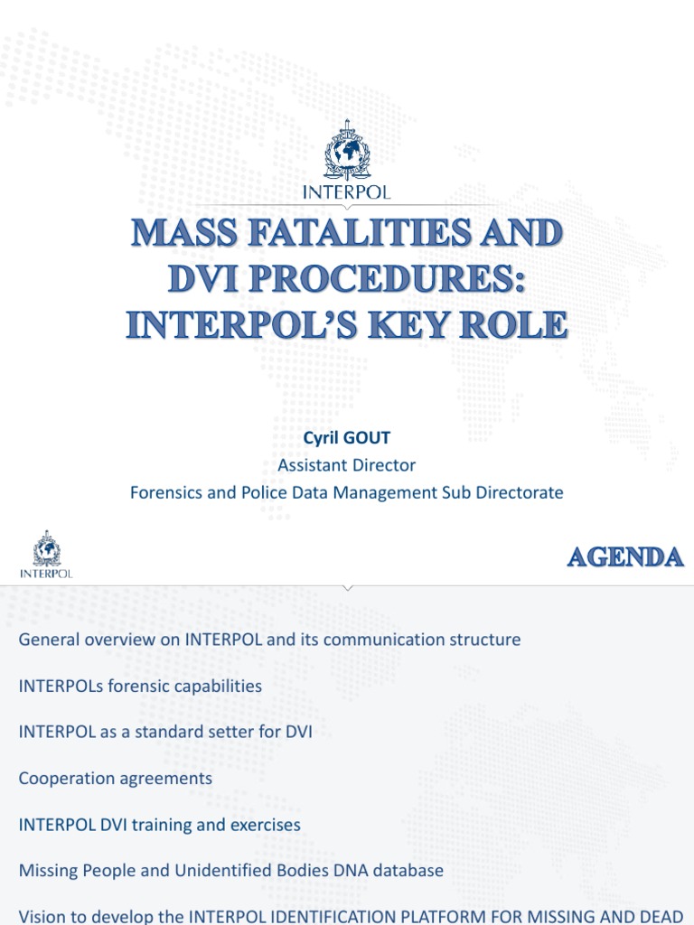 9 - INTERPOL Presentation For ICRC Meeting | PDF | National Security ...