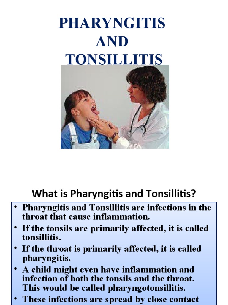 U-5-Pharyngitis & Tonsillitis | PDF | Respiratory Diseases | Public Health