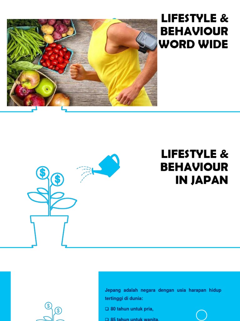 Contoh Healthy Live Style Di JAPAN | PDF