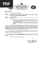 BFP Uniform Policy | PDF