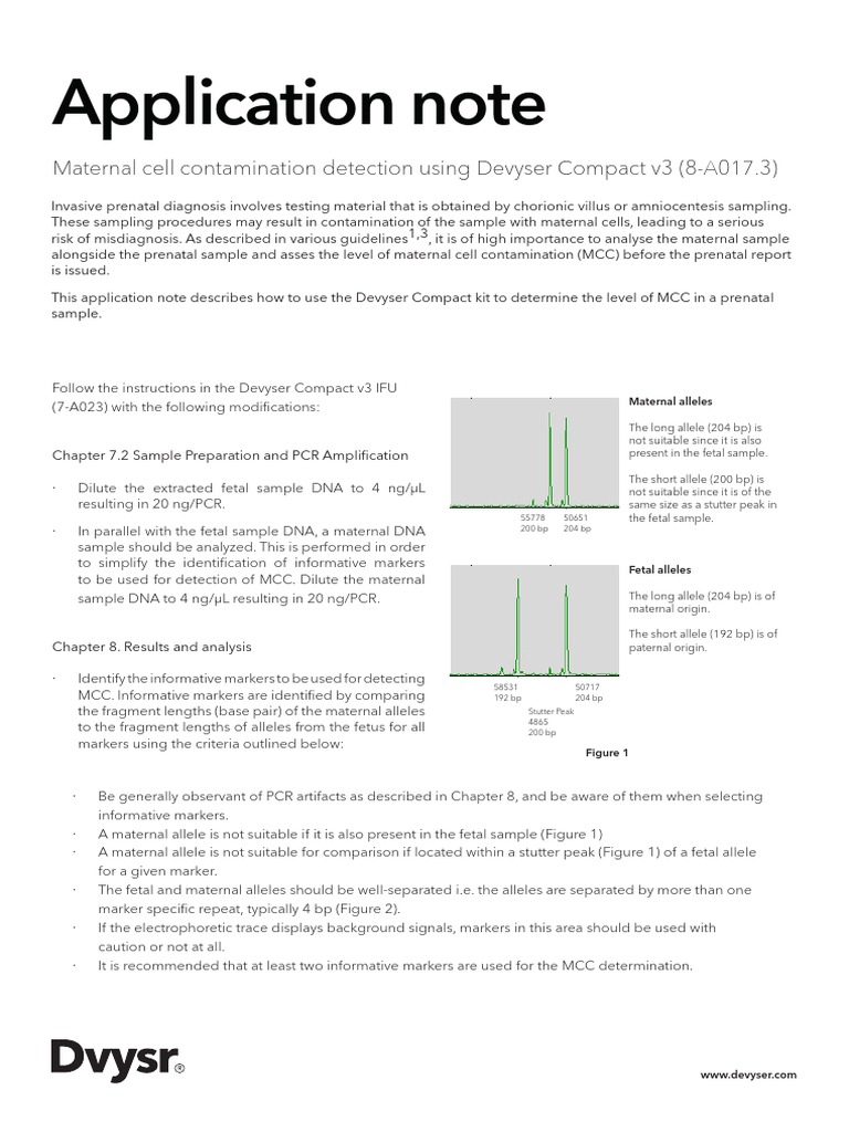AN MCC Compact V3 18-05-18 | PDF | Polymerase Chain Reaction | Medical ...