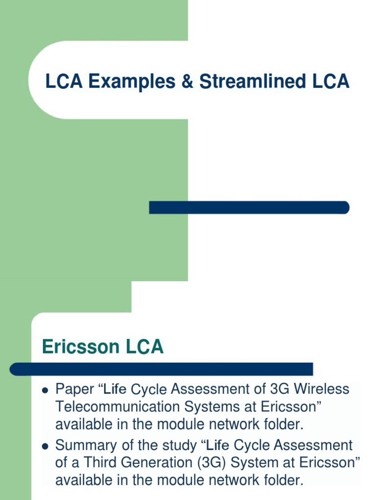 LCA Continuum | PDF | Life Cycle Assessment | Natural Environment