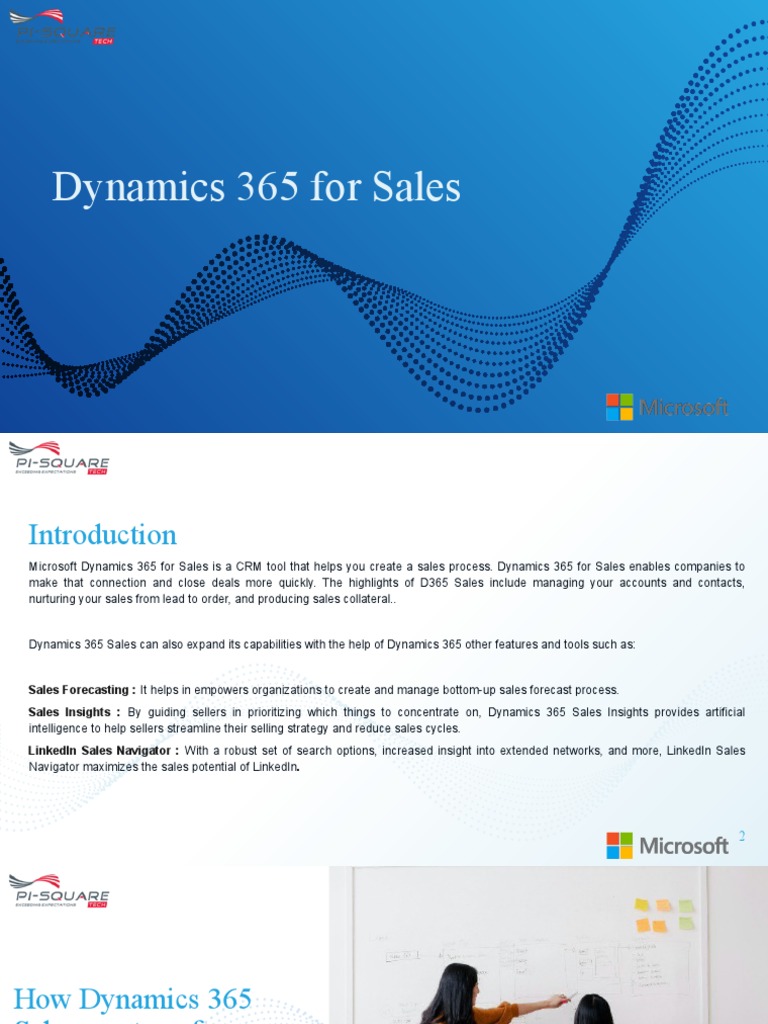Dynamics 365 Sales - v1 | PDF | Sales | Customer Relationship Management