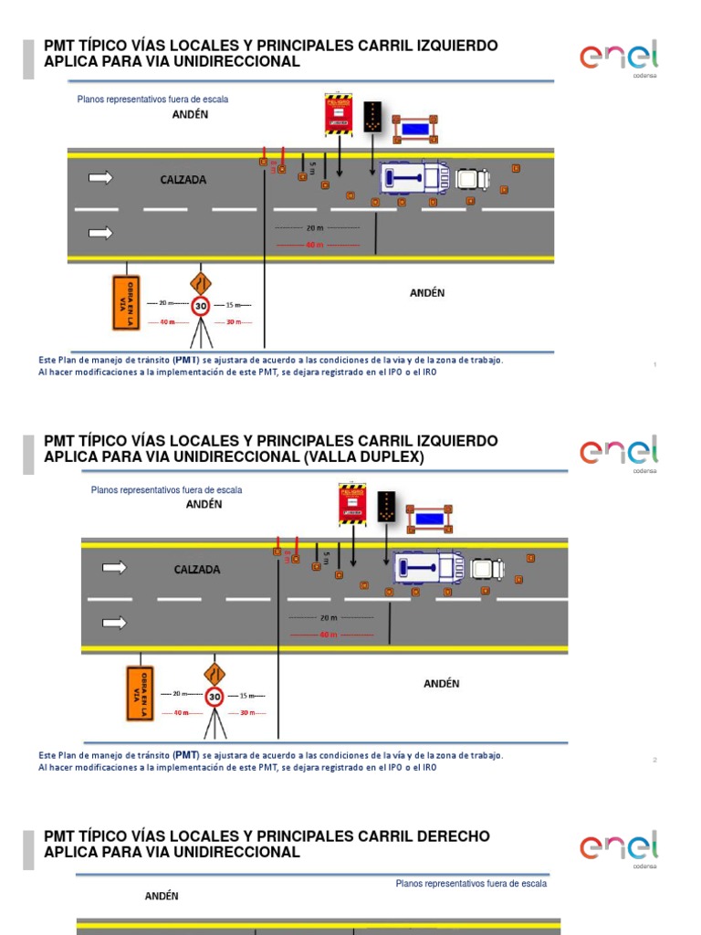 Esquemas Típicos PMT ENEL-CODENSA | PDF
