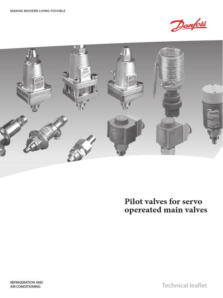 VALVULAS Piloto Solenoide EVM DANFOSS | PDF | Valve | Pressure