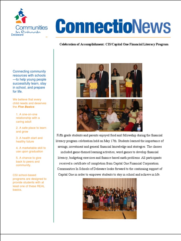 North Georgetown Elementary School: Celebration of Accomplishment: CIS ...