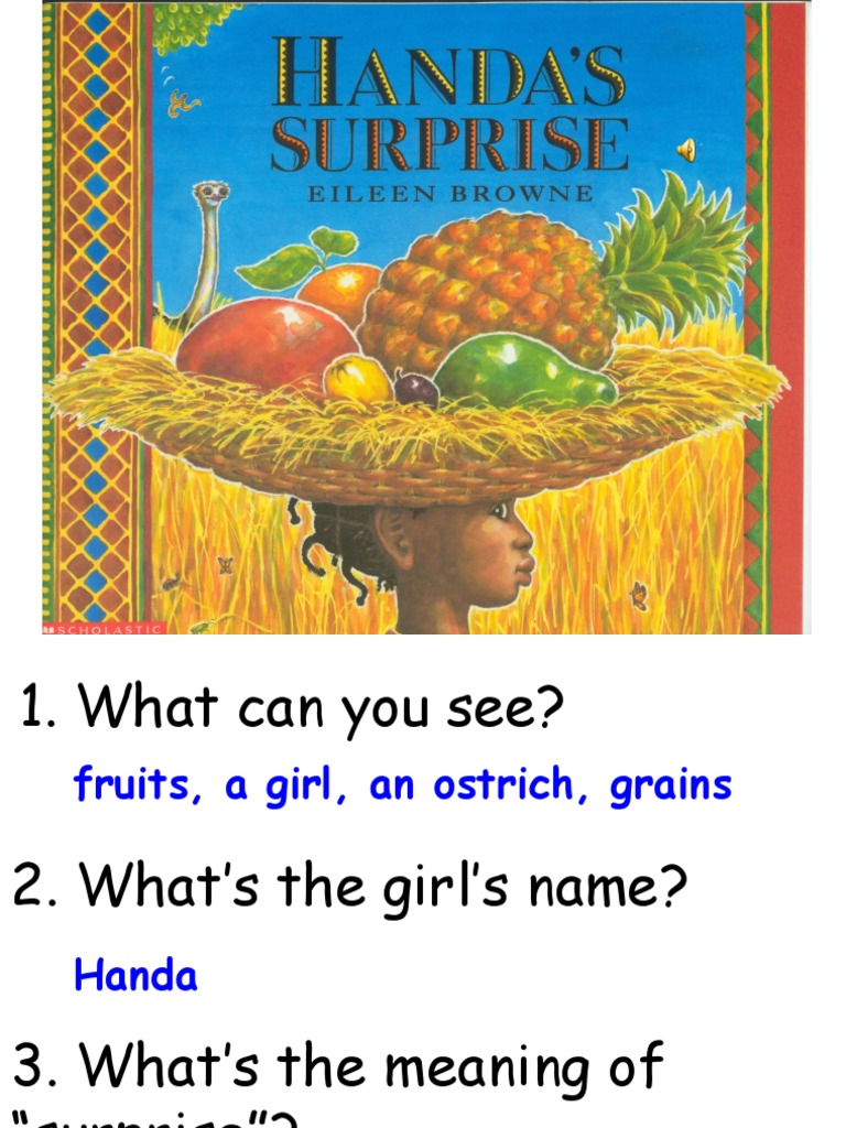 Handa's Surprise | PDF