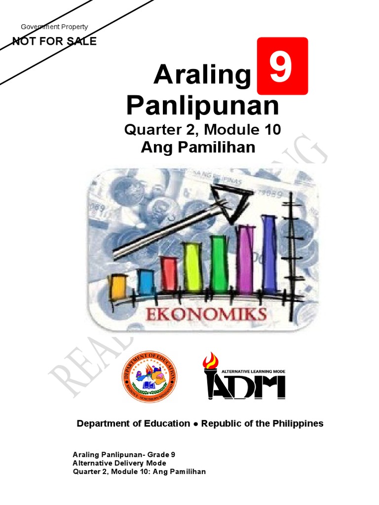 AralPan9 q2 Mod10 Ang-Pamilihan-V5 | PDF