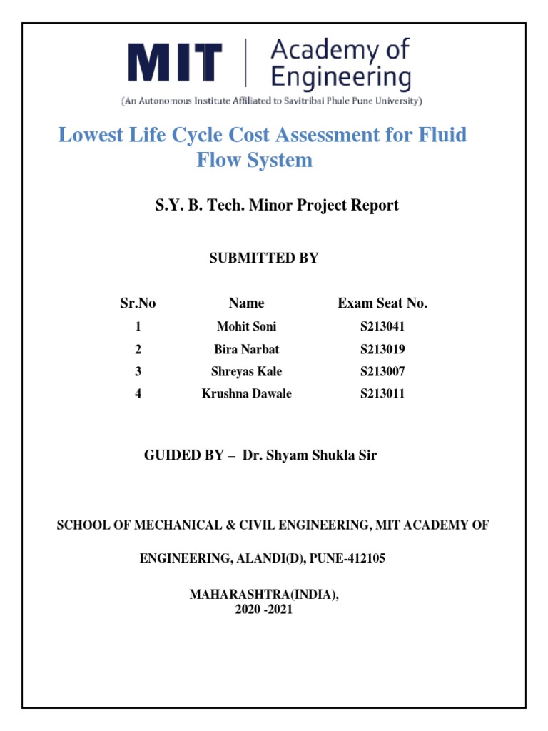 Minor Project Report | Download Free PDF | Life Cycle Assessment ...