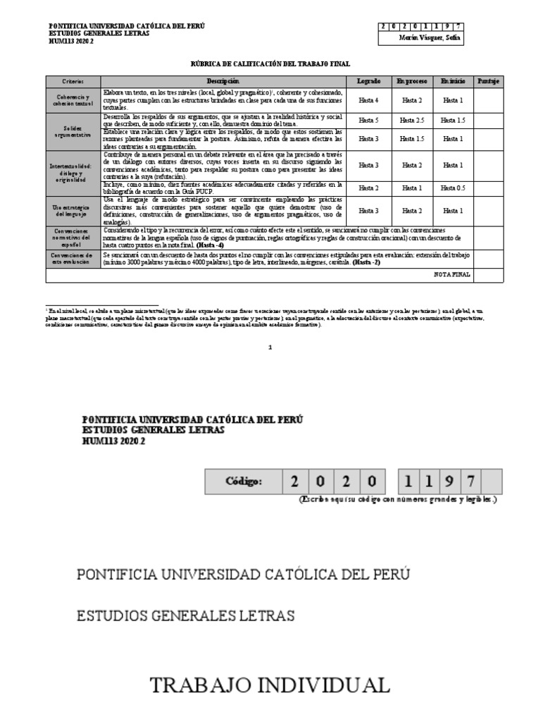 Morán Vásquez Sofía-TF-0718 | PDF | Nación | Perú