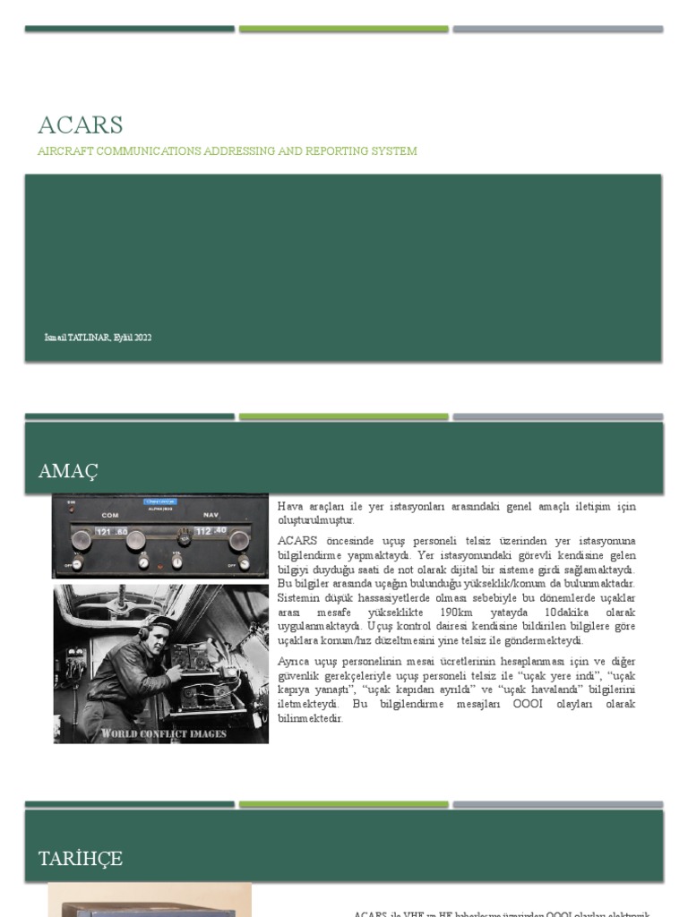 About ACARS | PDF