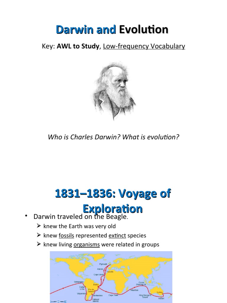 Chapter 3 Darwin and Evolution | PDF | Charles Darwin | On The Origin ...