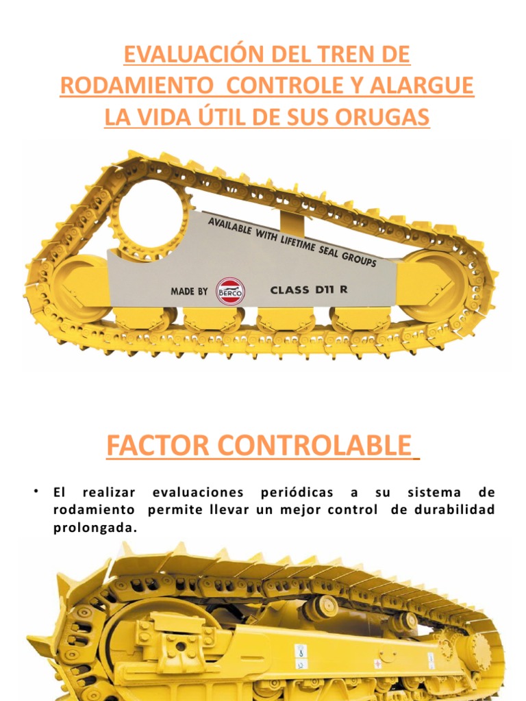 Evaluación Del Tren de RODAMIENTO Controle La Vida | Descargar gratis ...
