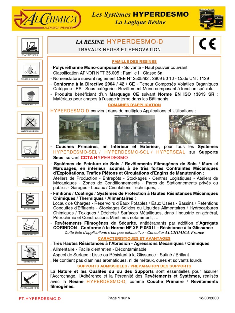 HYPERDESMO-D FT | PDF | Métaux | Corrosion