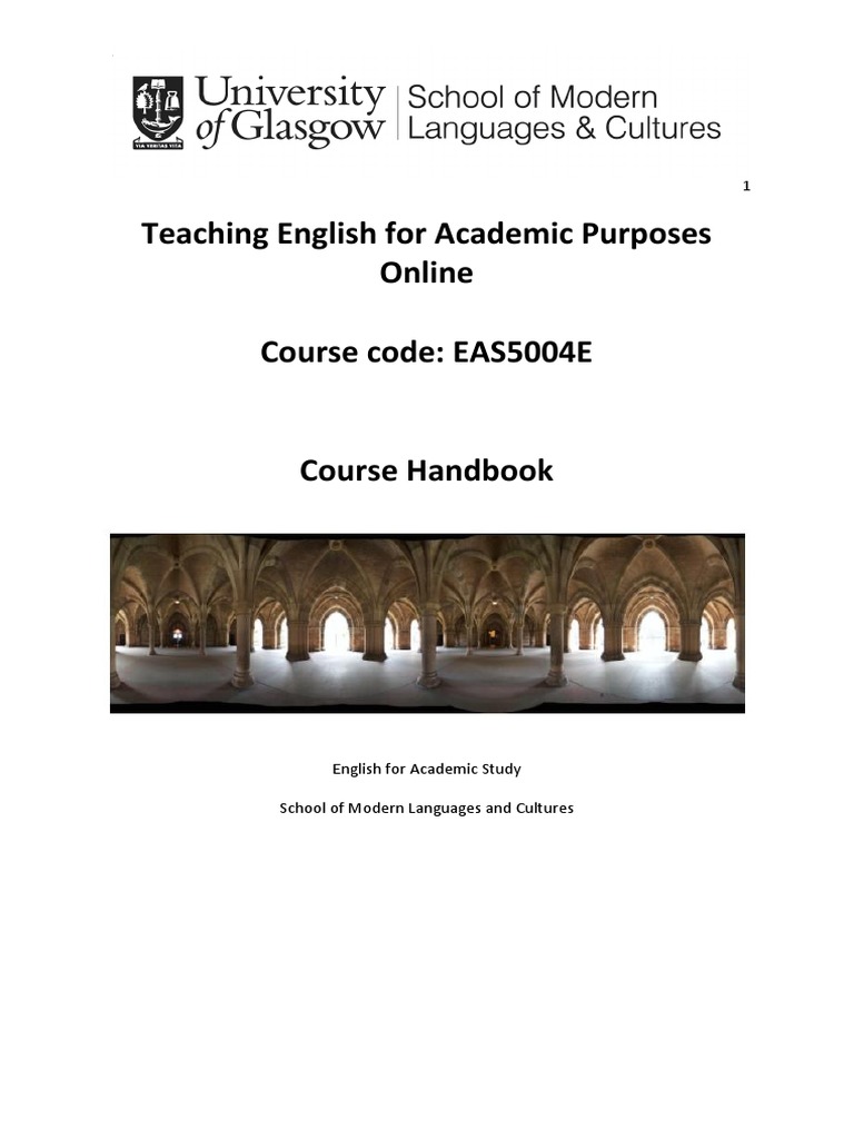 TEAP Online Course Handbook | PDF | Plagiarism | Educational Technology