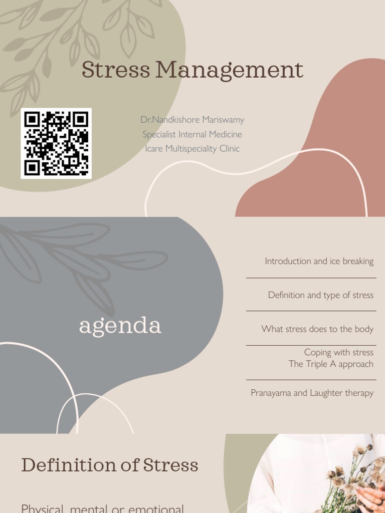 Effective Stress Management Techniques | PDF | Laughter | Stress (Biology)