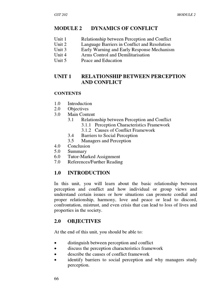 GST202 Module2 | PDF | Perception | Grammatical Gender