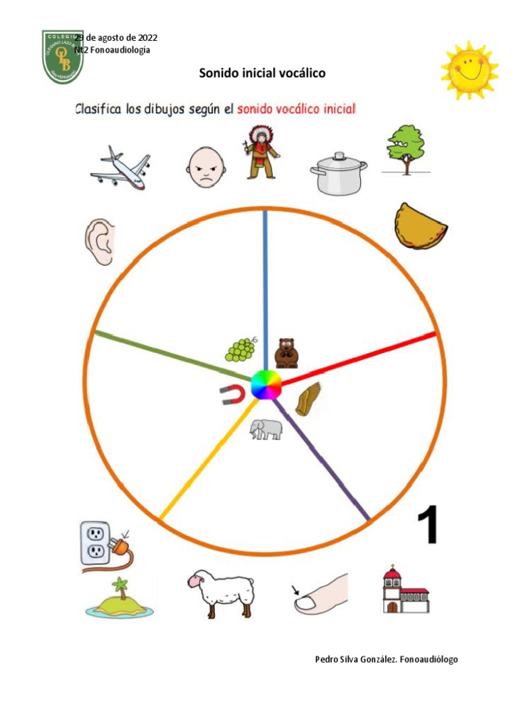 Guia Sonido Vocalico Inicial Pdf