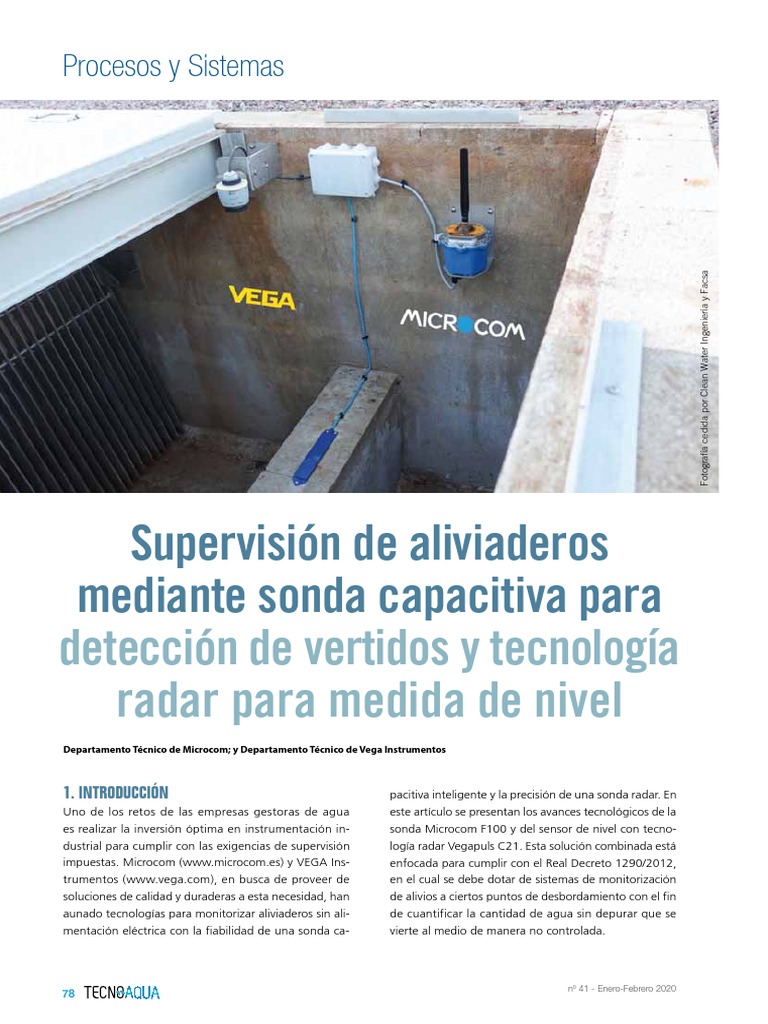Procesos Sistemas Supervision Aliviaderos Sonda Microcom Deteccion ...