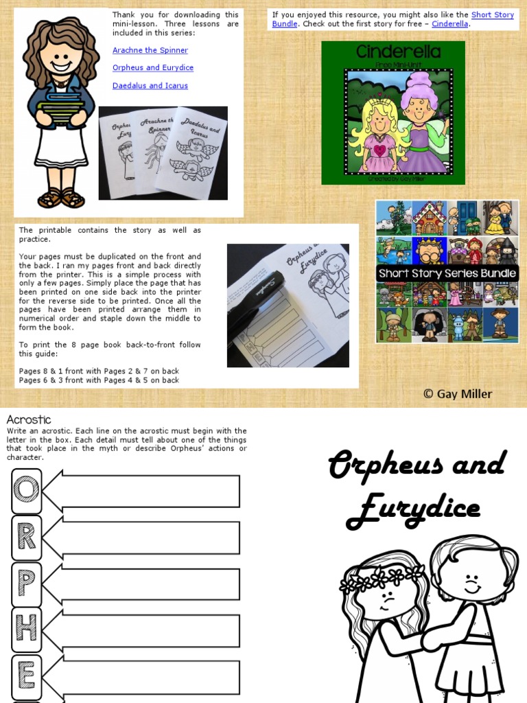 Orpheus | PDF | Orpheus | Hades