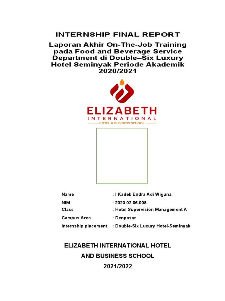 Internship Final Report | PDF