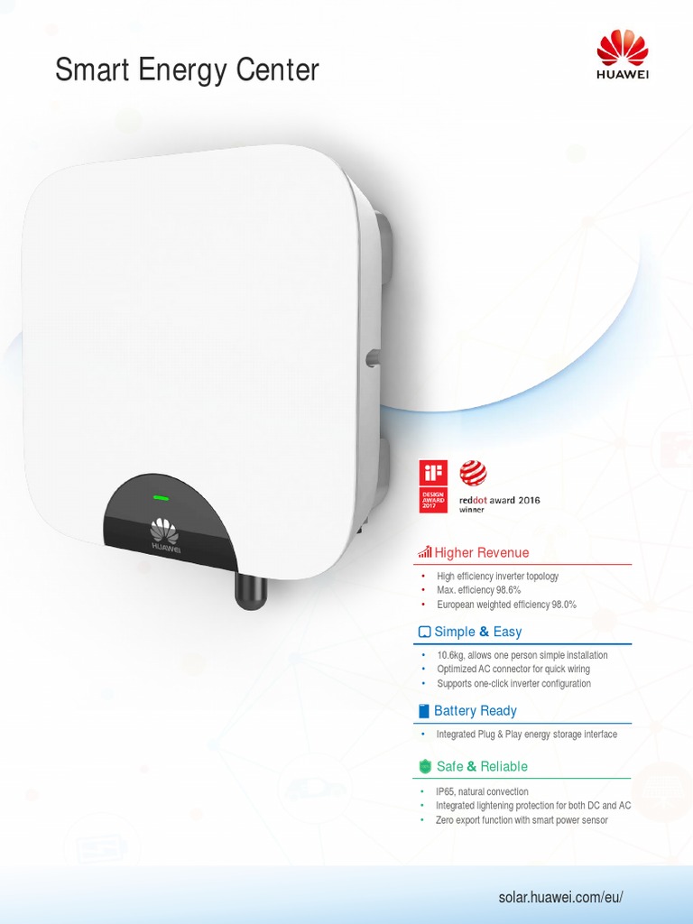 Huawei SUN2000 Ficha | PDF | Power Inverter | Electronics