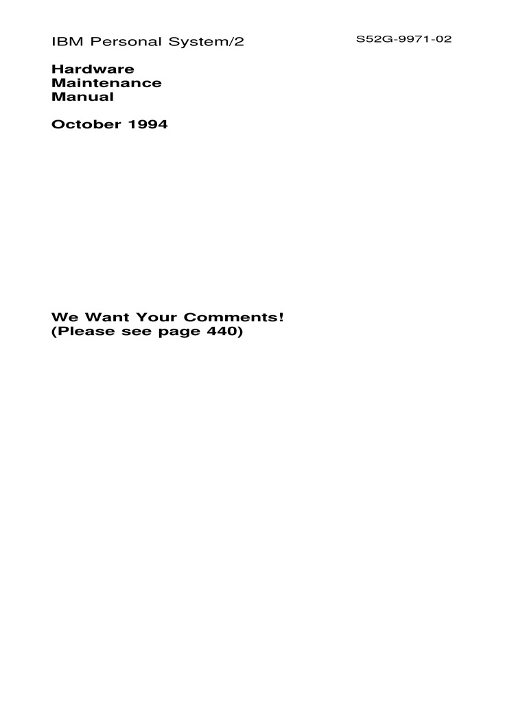 ps2 HMM | PDF | Bios | Personal Computers