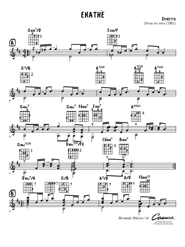 Spinetta - Ekathe | PDF