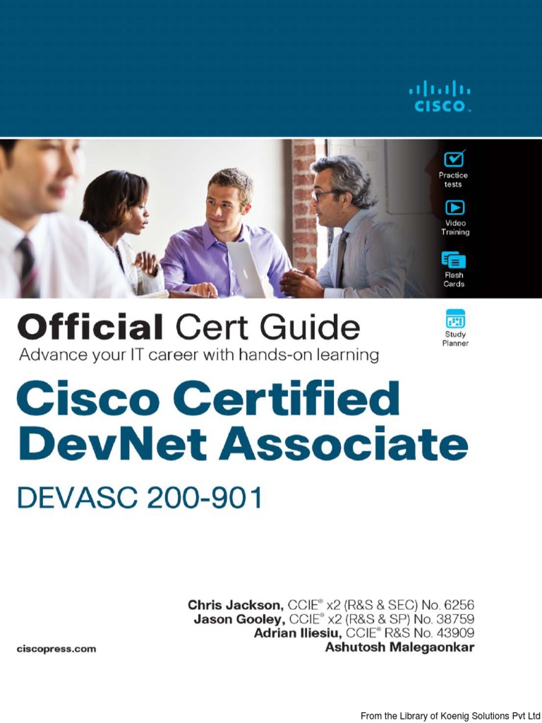 Cisco Certified DevNet Associate DEVASC 200-901 | PDF ... Cisco Certified DevNet Associate DEVASC 200-901 | PDF ...