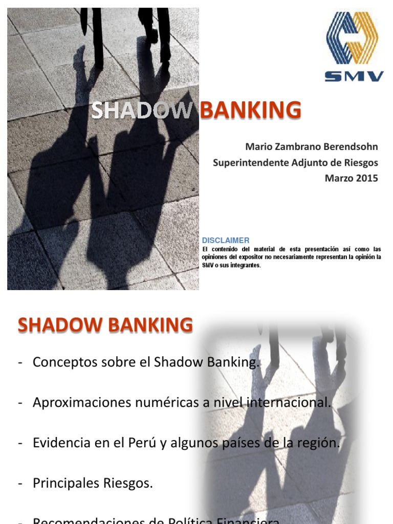 MarioShadow-Banking MZB 16032015 | PDF | Sistema de banca en la sombra | Bancos