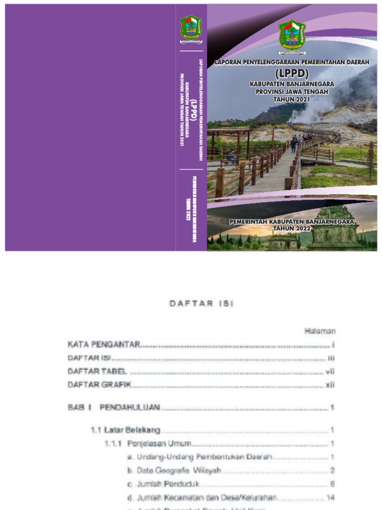 LPPD 2021 Kabupaten Banjarnegara | PDF