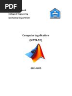 Laboratory Manual: Communication Systems | PDF | Matlab | Computer Programming
