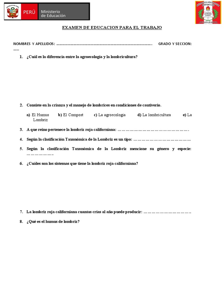 Composición química del humus de lombriz | PDF
