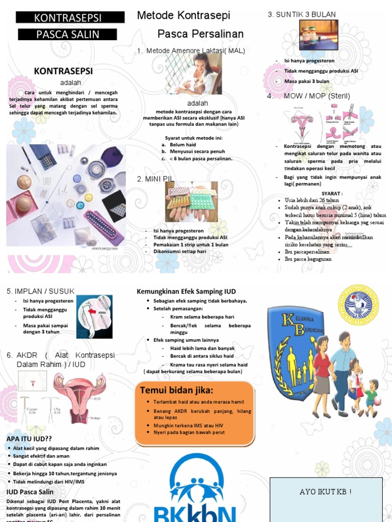 Leaflet Konseling KB | PDF