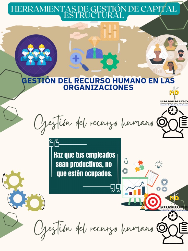 Gestión Del Recurso Humano en Las Organizaciones | PDF | Gestión de recursos humanos | Motivación
