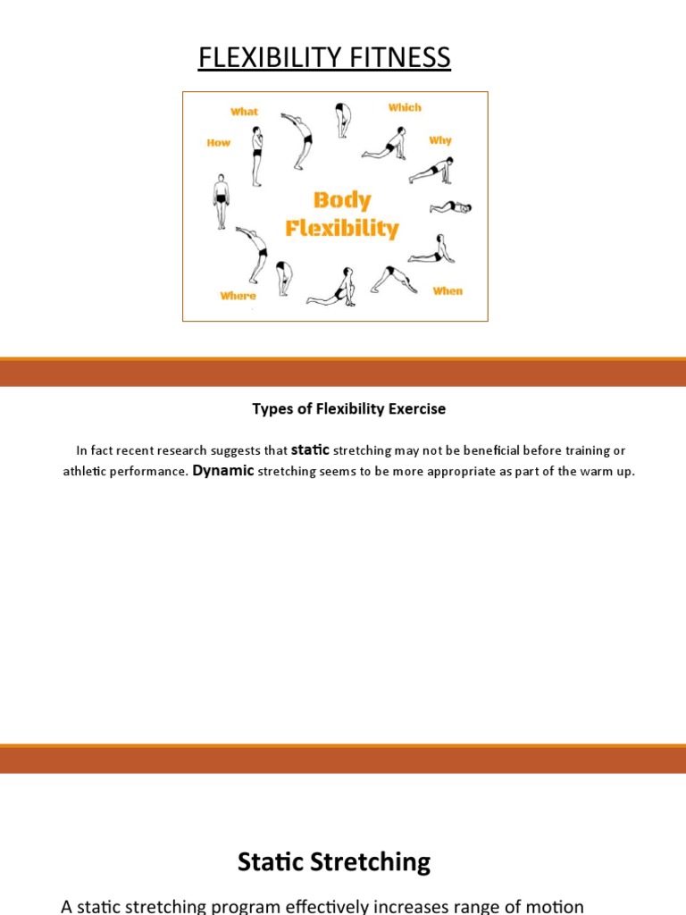 Flexibility Exercise: Dynamic vs Static | PDF