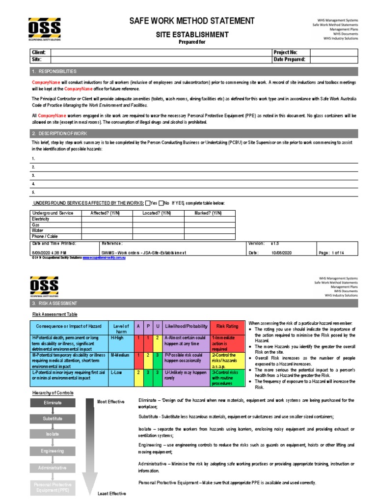 CPCCCA3003 - Appendix 4 | PDF | Personal Protective Equipment ...